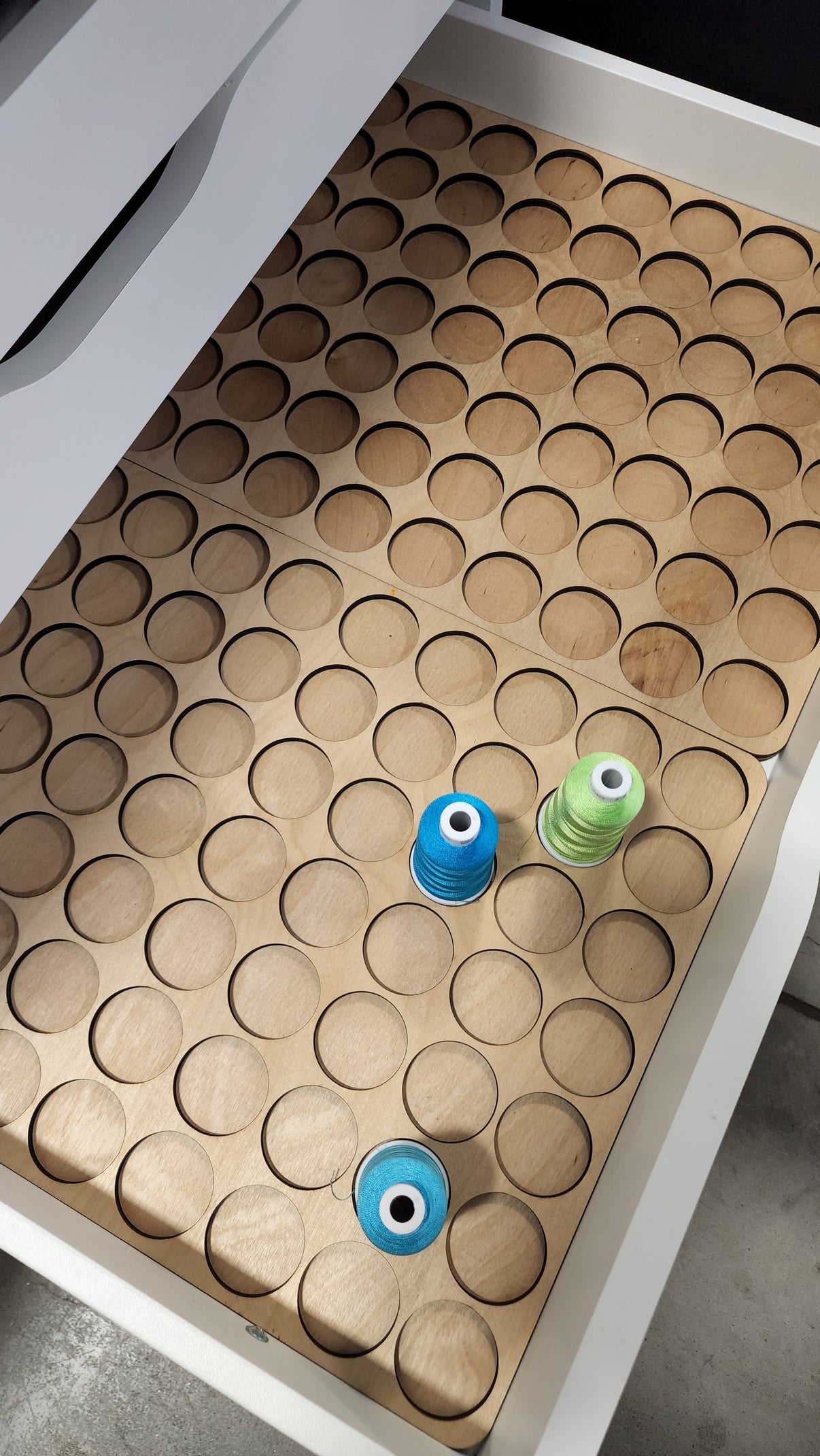 Ikea Alex 6-drawer unit Embroidery Thread Storage Trays | thread spool ...