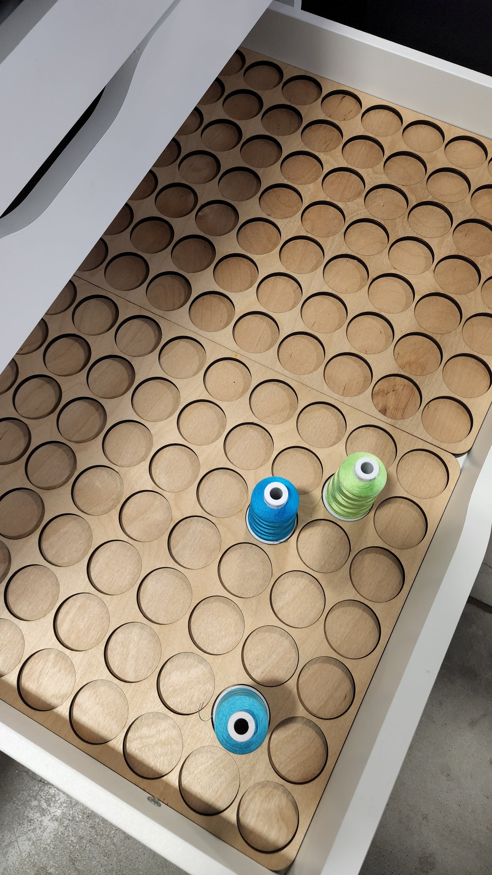 Ikea Alex 6-drawer unit Embroidery Thread Storage Trays | thread spool ...