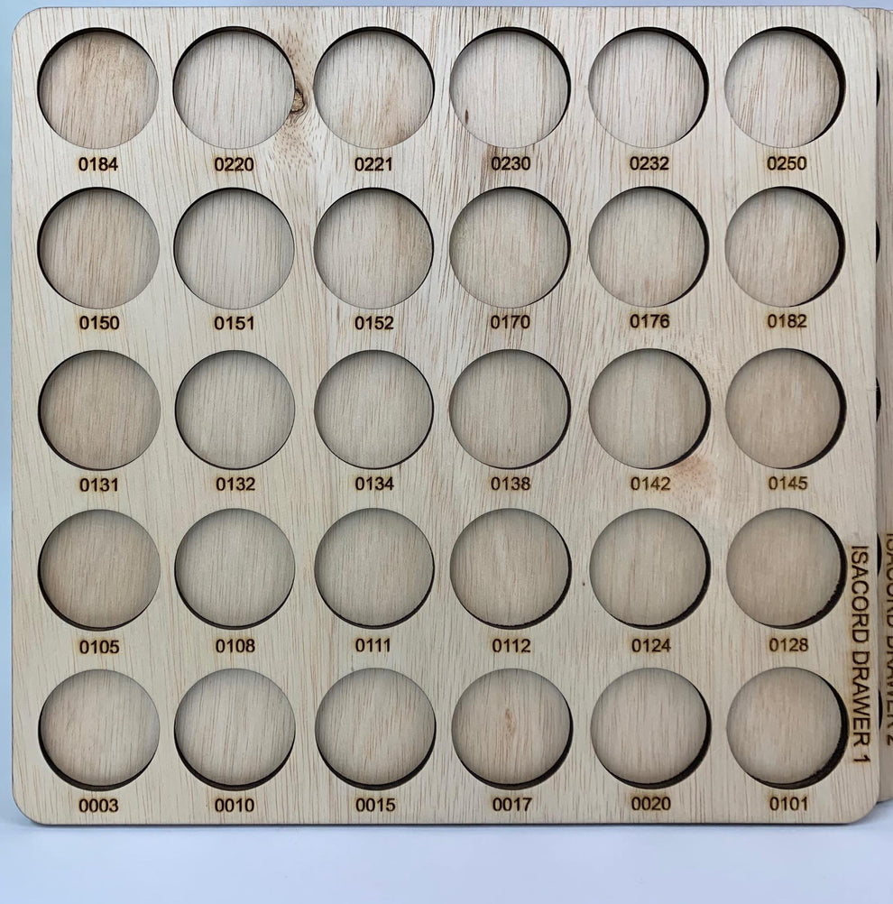 Isacord Embroidery Thread Storage Trays – Laser Bee Studio