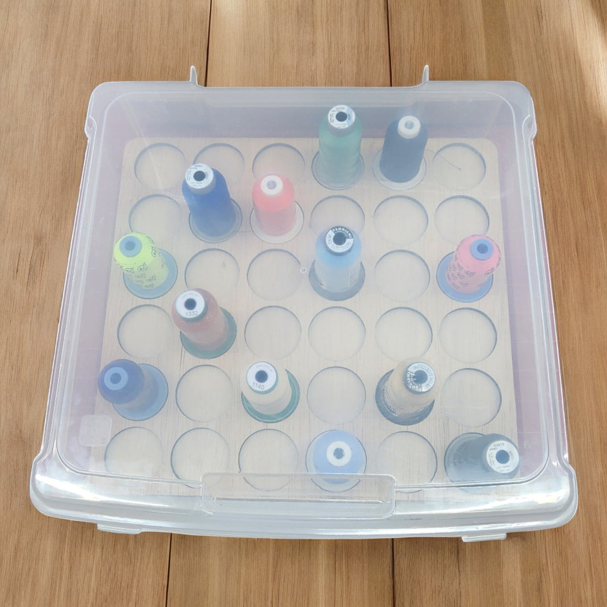 Embroidery Thread Storage Tray (blank single tray) | thread spool orga ...
