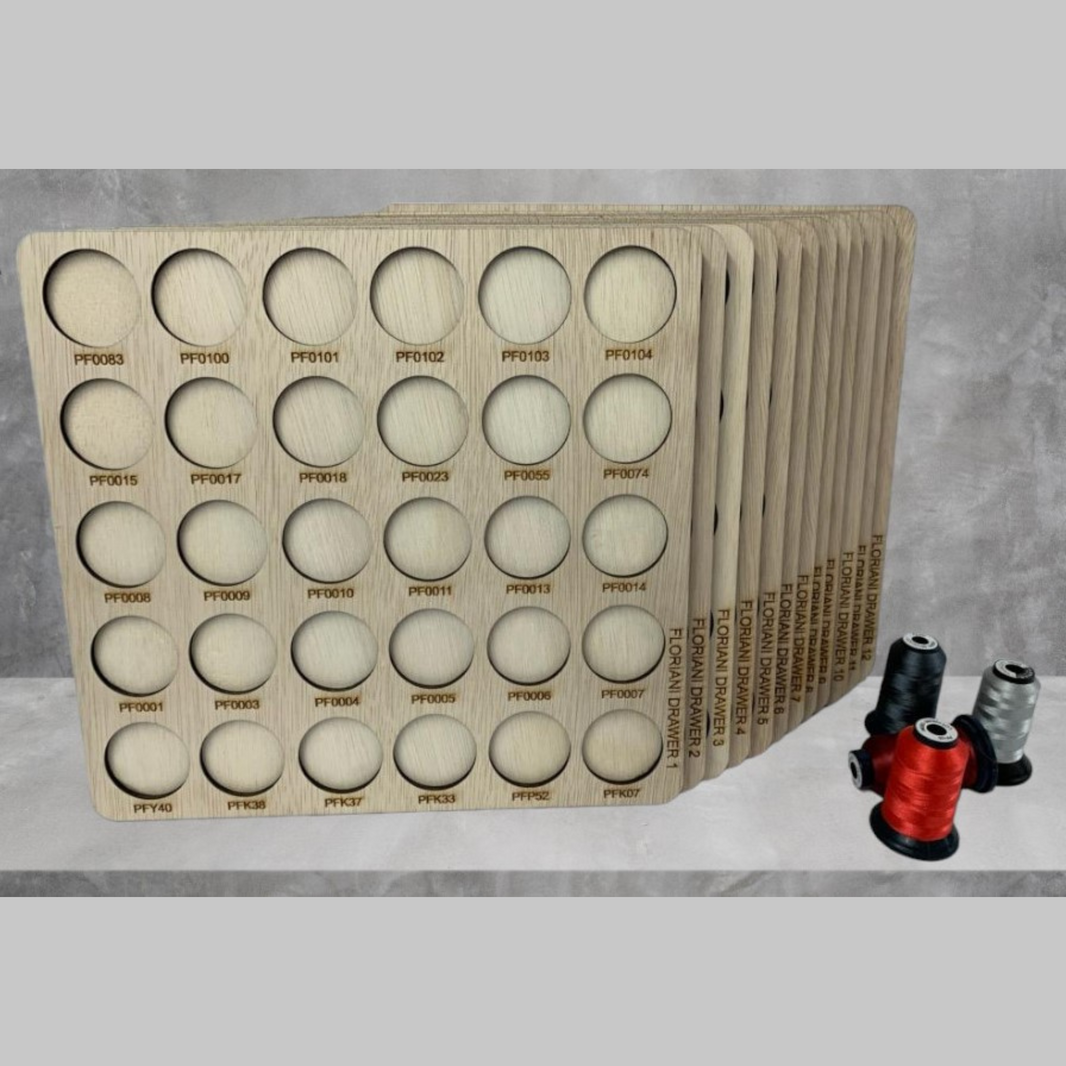 Thread Storage Trays – Laser Bee Studio