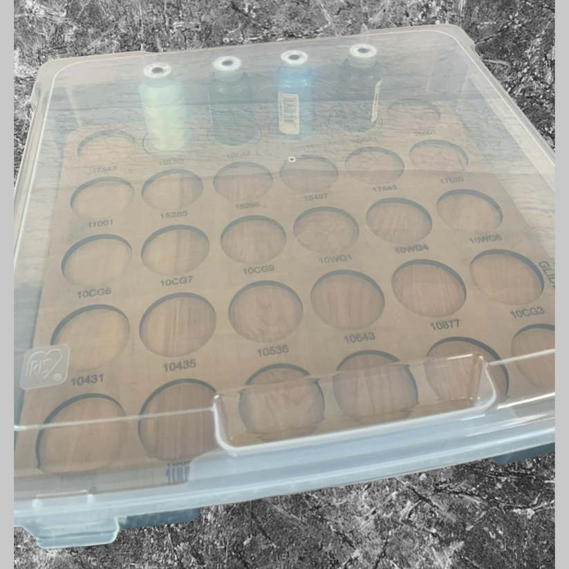 Glide thread storage trays (updated 5/2025) | thread spool organizers ...