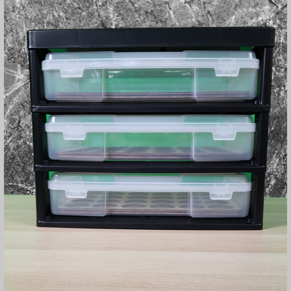 Glide thread storage trays (updated 5/2025) | thread spool organizers ...