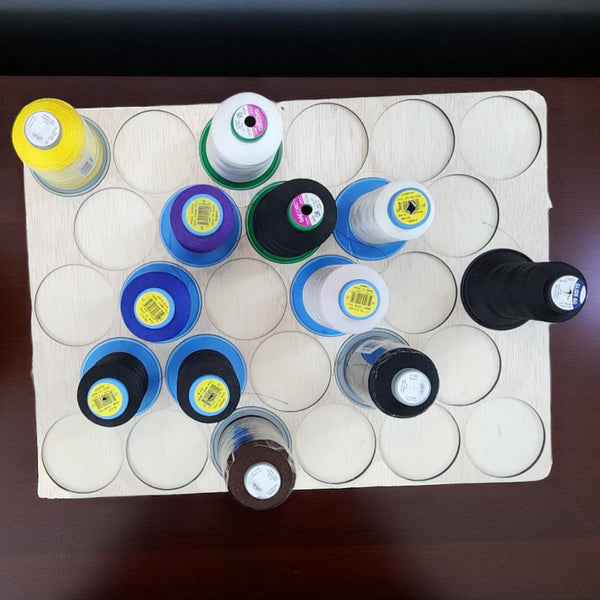 King Spool Thread Storage Trays | thread spool organizers | embroidery ...