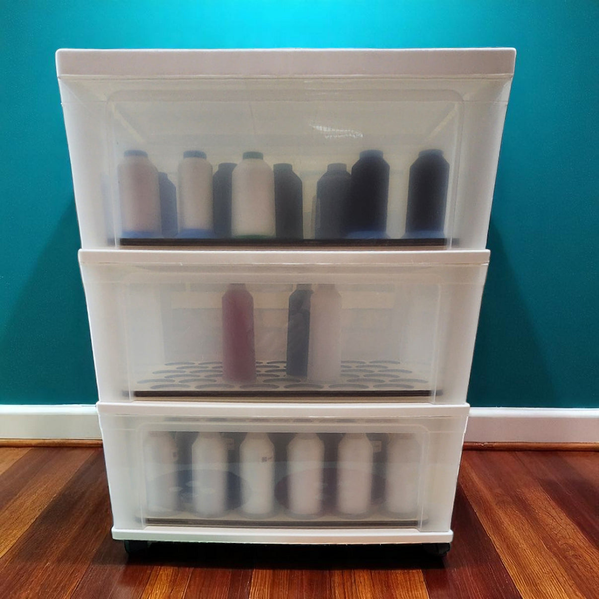 King Spool Thread Storage Trays | thread spool organizers | embroidery ...