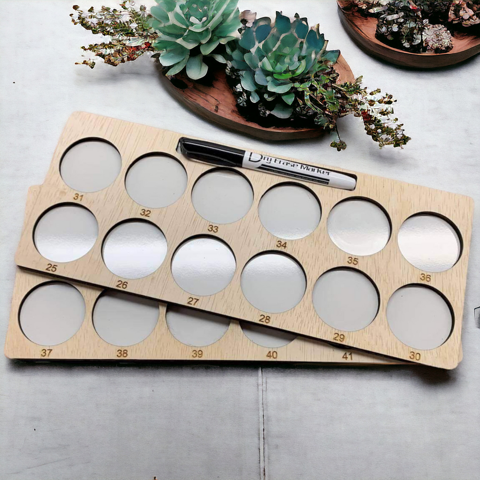 Embroidery Thread Project Tray (Set 2) | Project Tray | Thread Tray ...